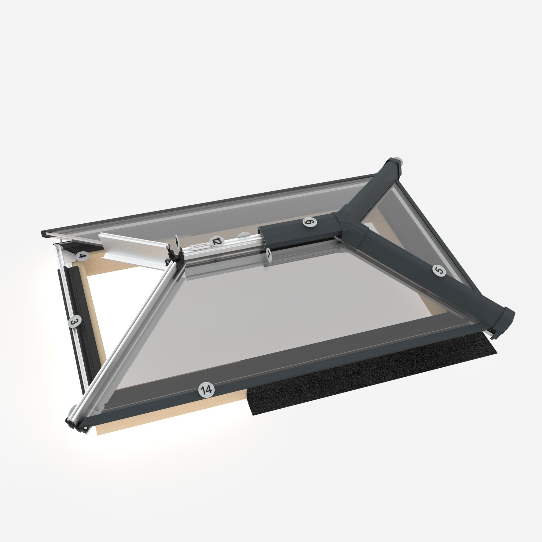 Aluminium Lantern Roofs - TPL Trade : TPL Trade